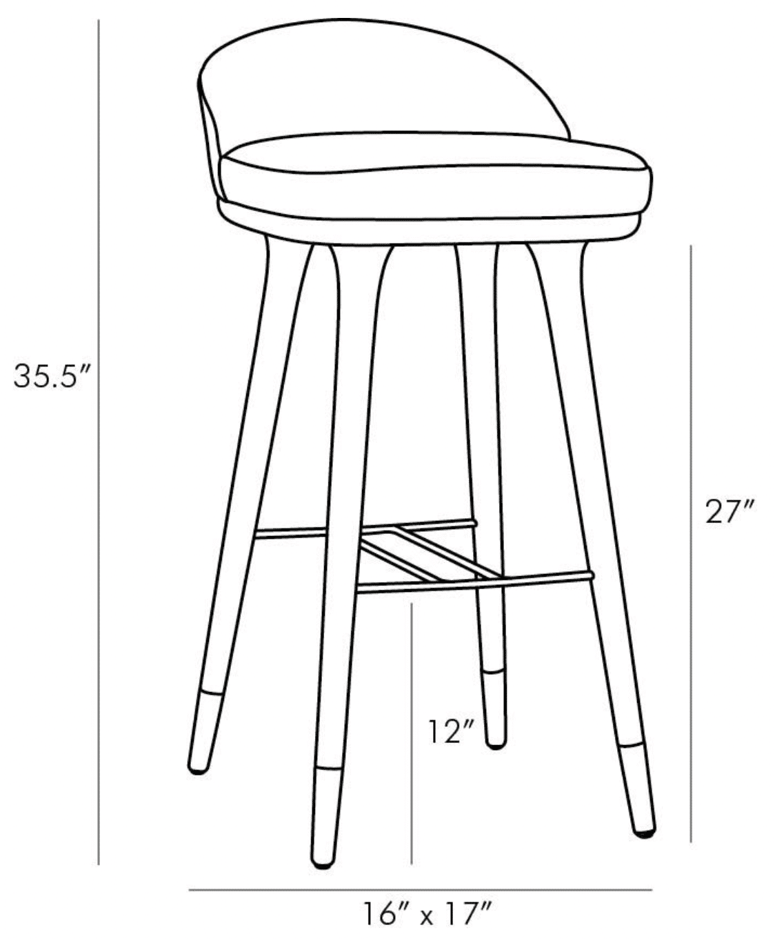 Roberto Bar Stool ôÿæ å Modern Sense Bar Counter Stools Toronto On