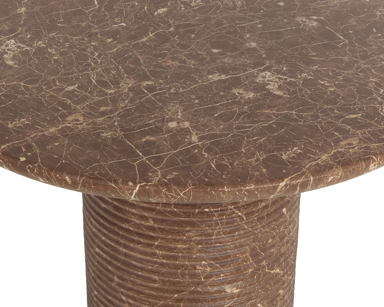 Riva Dining Table In Mocha Finish ☑️ Modern Sense Dining Tables ...