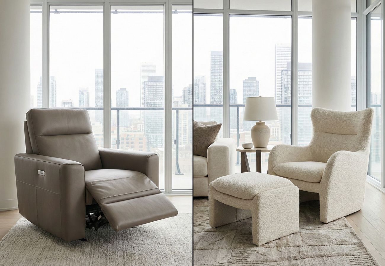 Recliner vs. Lounge Chair with Ottoman: Which is Right for You?